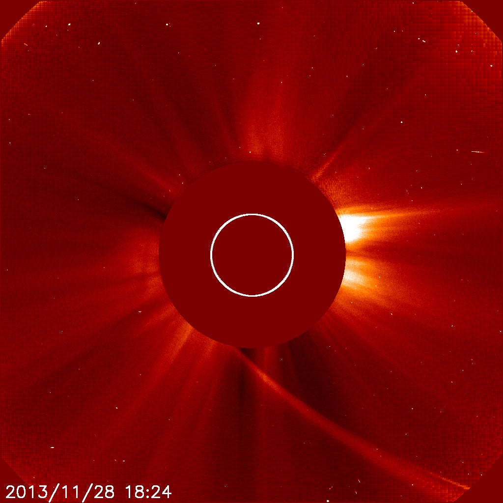 Perihelio del cometa ISON, hoy en directo | El navegante - Blog ...