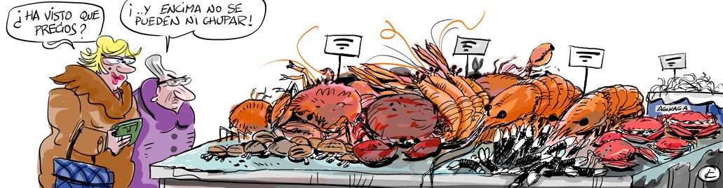 PREPARATIVOS PARA LA CENA NAVIDEÑA | La ilustración - Blog elcorreo.com PREPARATIVOS PARA LA CENA NAVIDEÑA | La ilustración - Blog elcorreo.com
